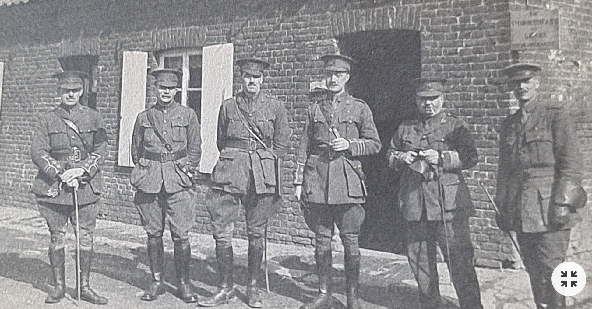 Photo of Six Officers - named but who actually are they? - Soldiers and ...