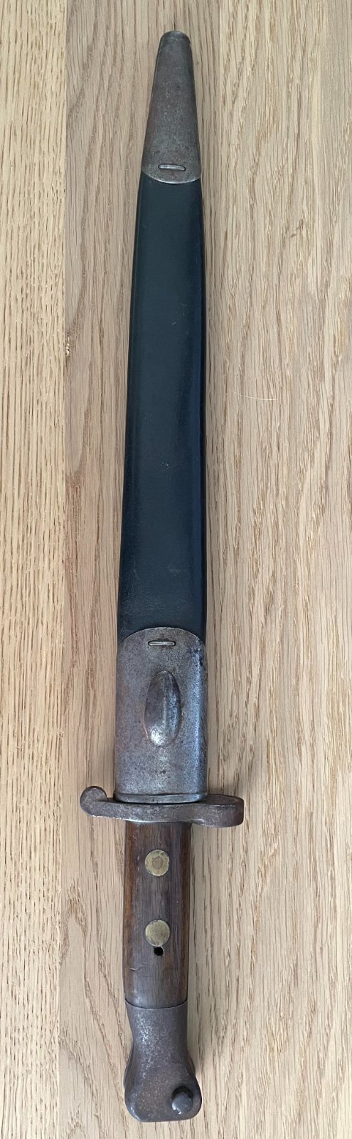 Help with identification and markings of P.1903? bayonet - Arms and ...