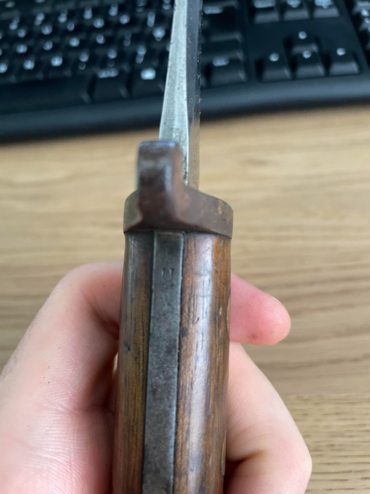Help with identification and markings of P.1903? bayonet - Arms and ...