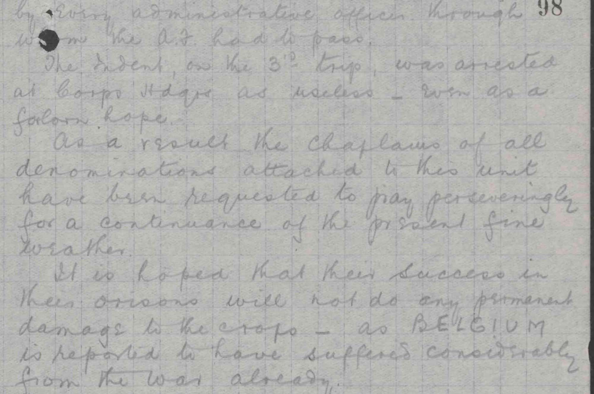 Major then Col. T E Fielding RAMC Diary- brilliant - Medical Services ...