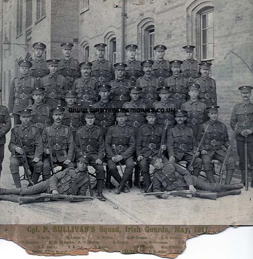Regimental pictures of the Irish Guards WW1 1st and 2nd regiments ...