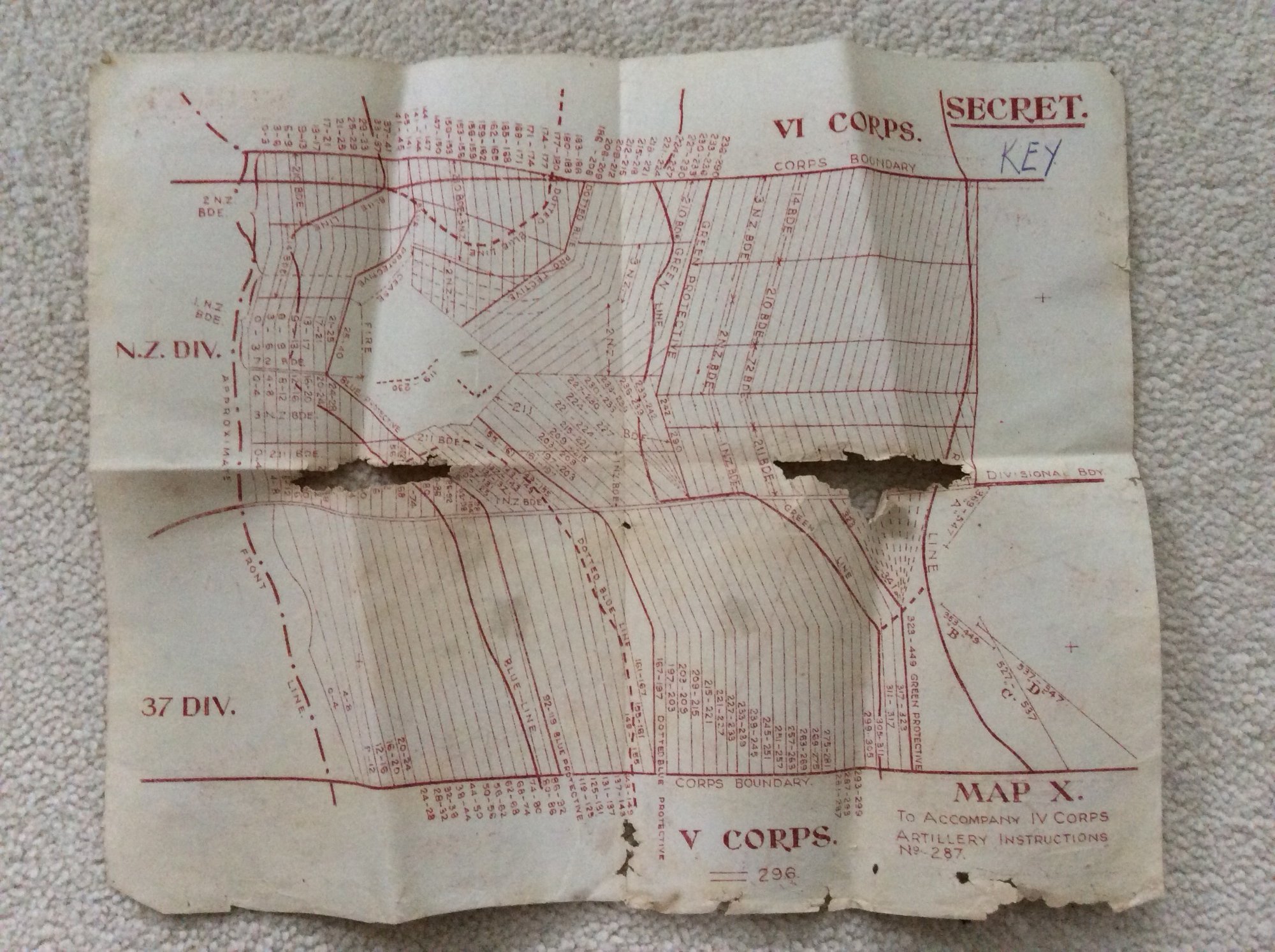 Barrage Maps and Planning - Other Great War Chat - The Great War (1914 ...
