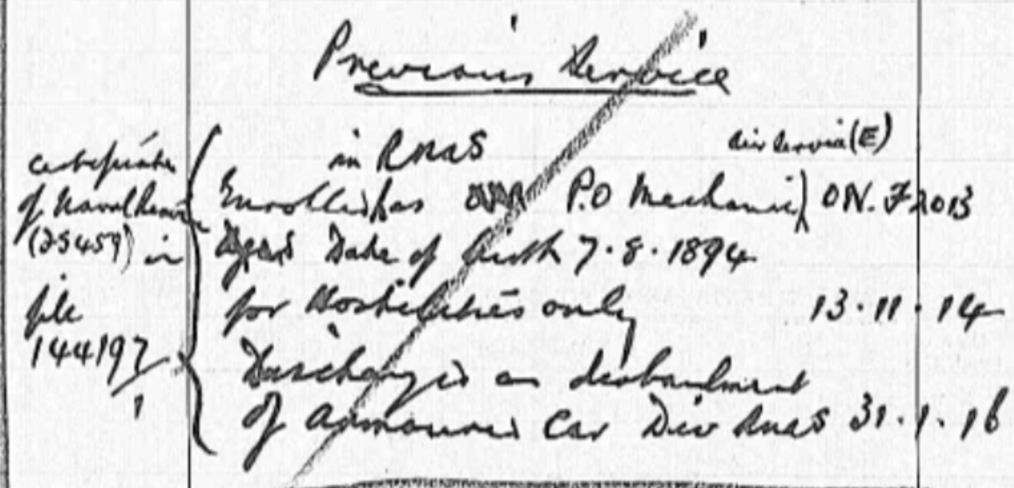 Help in tracing my great grandfather, Captain Charles Sutton , RFC ...