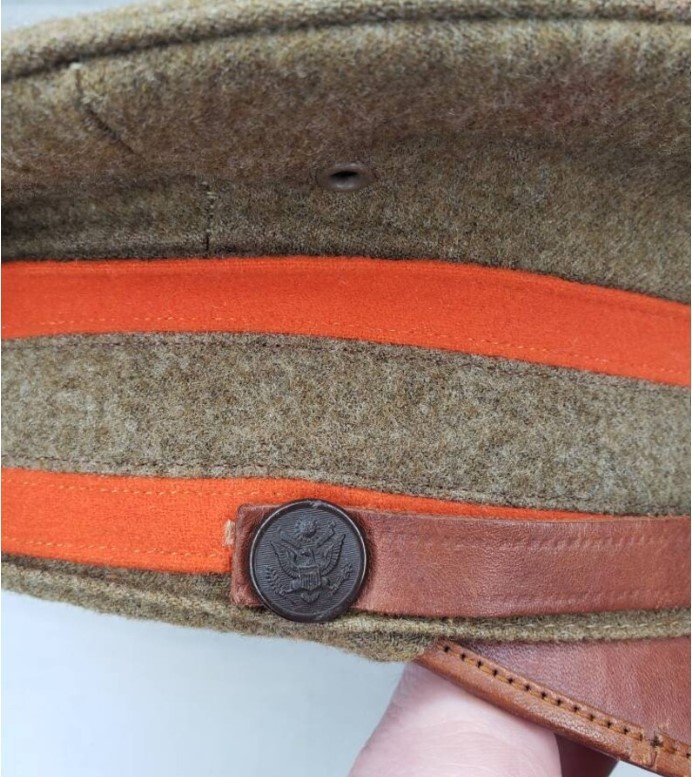 WW1 era M1902/M1912? style cap - Need info - Can't figure it out ...