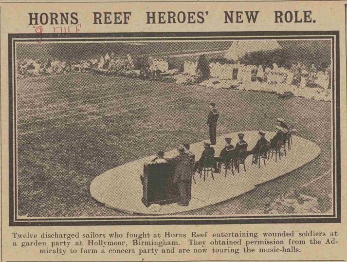 HORNS REEF HEROES' NEW ROLE - Other Great War Chat - The Great War ...