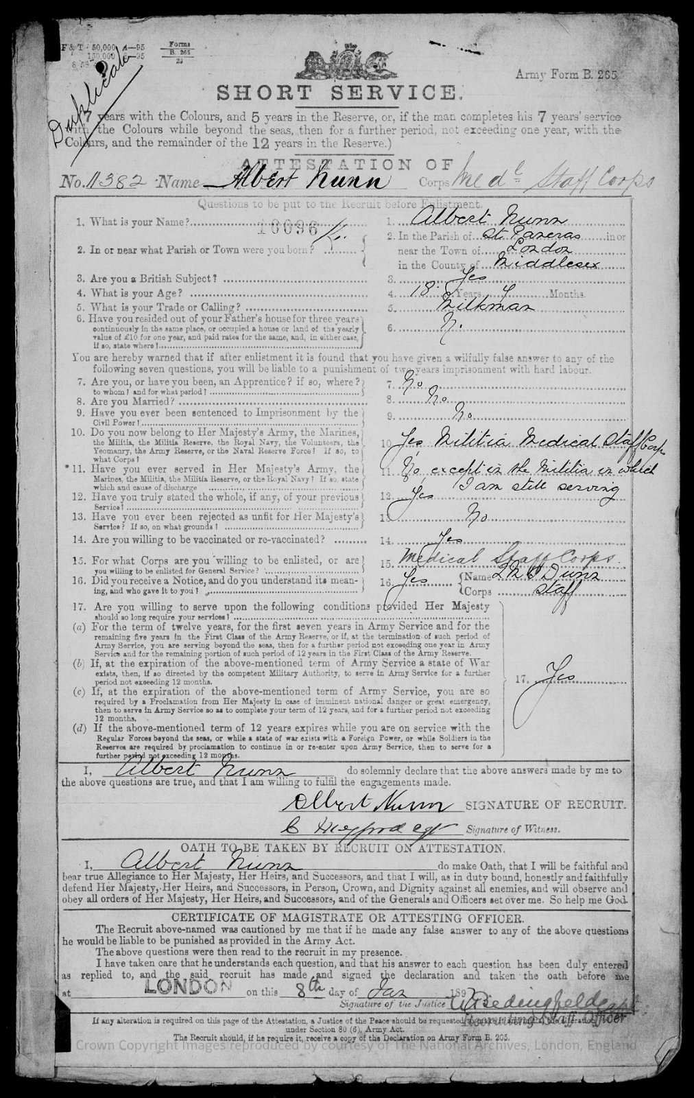 Pte. 11373 James Coffey RAMC - Any further information on this soldier ...