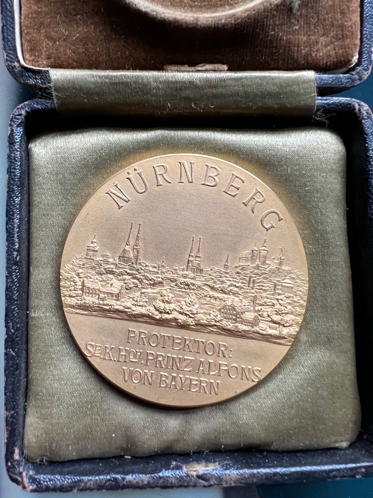 1908 Nurnberg Large Coin - found in the battle of the Somme - Medals ...