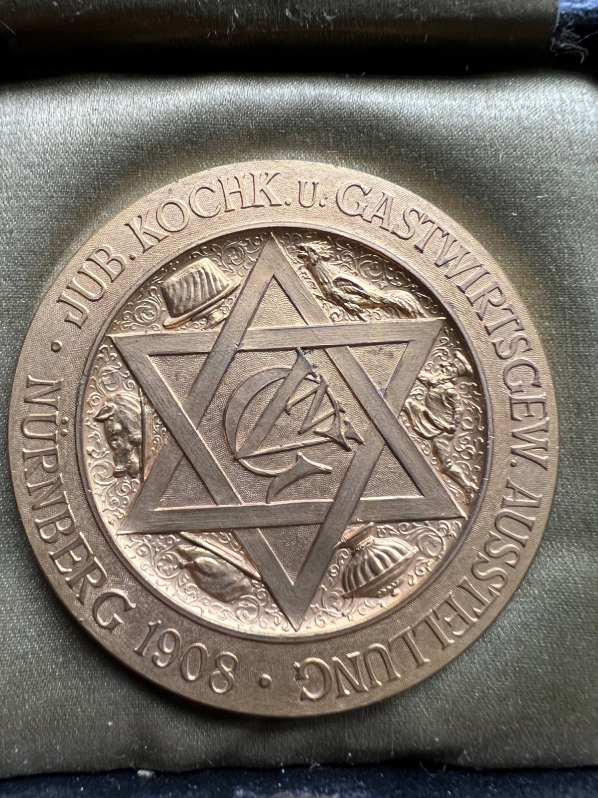 1908 Nurnberg Large Coin - found in the battle of the Somme - Medals ...