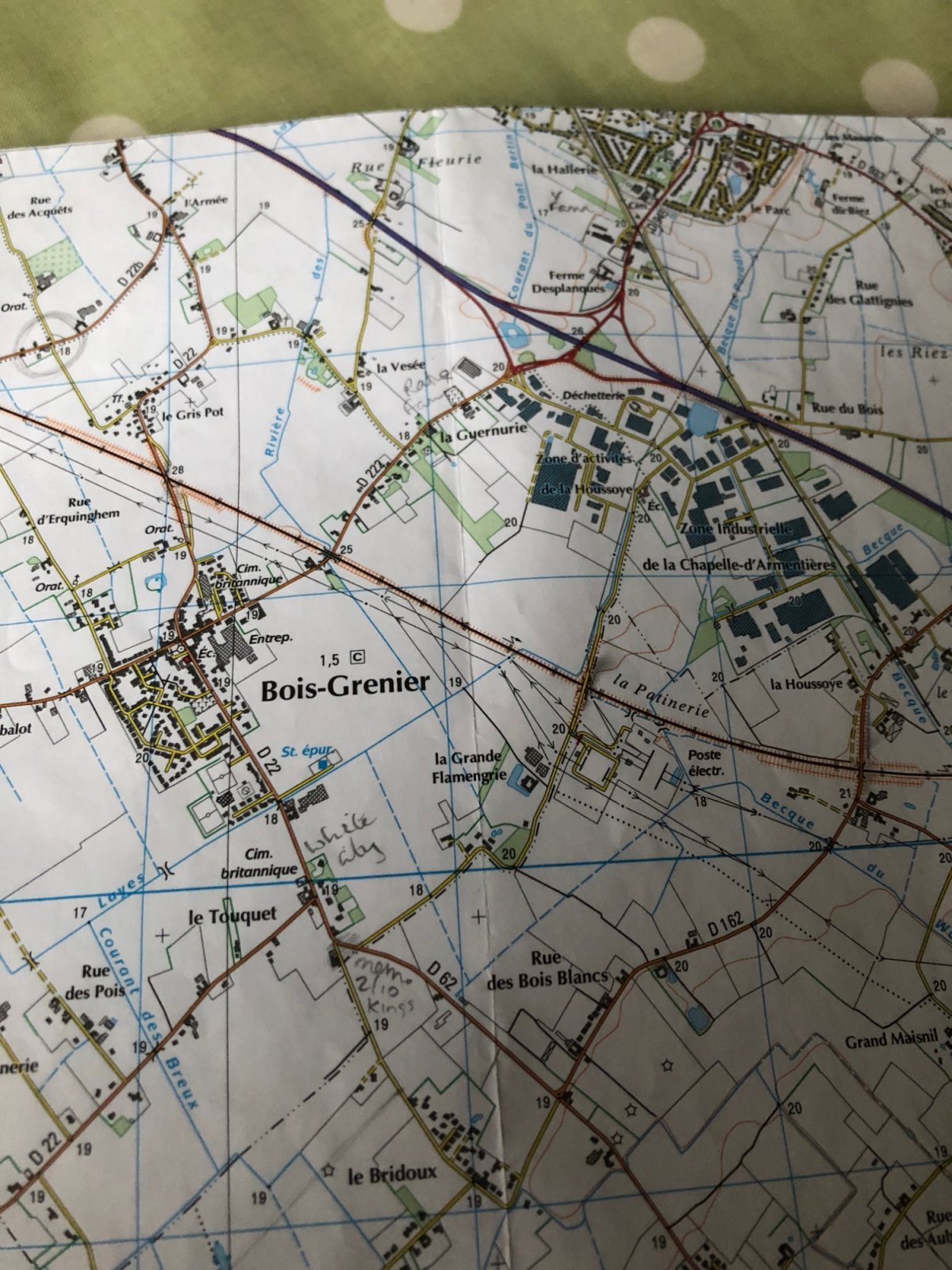 Trench Names and Locations, Bois-Grenier - The Western Front - The ...