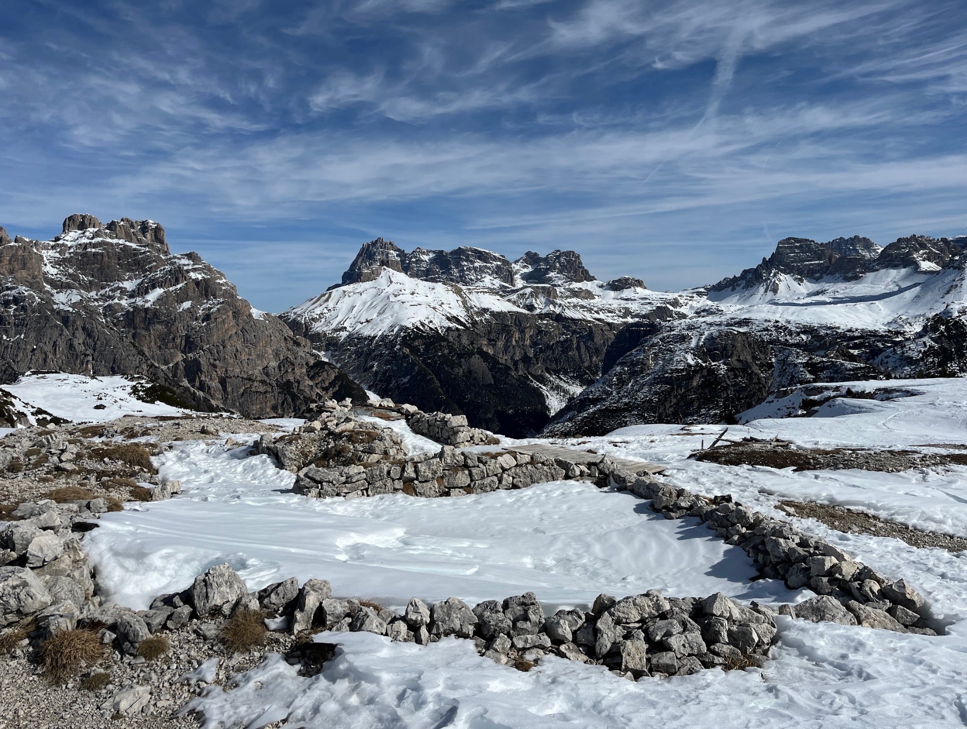 Dolomites battlefields in winter - Battlefields - visiting and ...