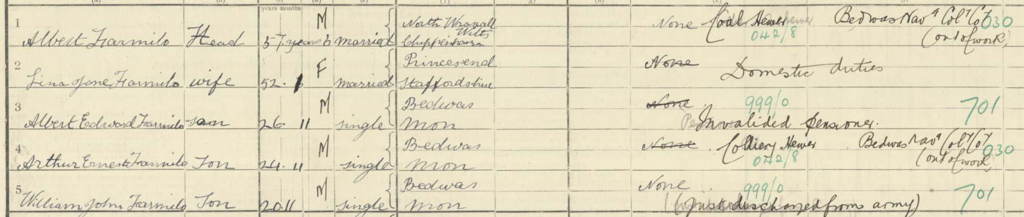 1921 Census Puzzle - Soldiers and their units - The Great War (1914 ...