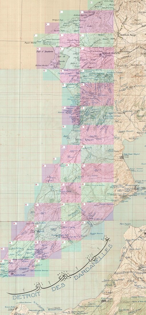 Ottoman Gallipoli Maps - Gallipoli - The Great War (1914-1918) Forum