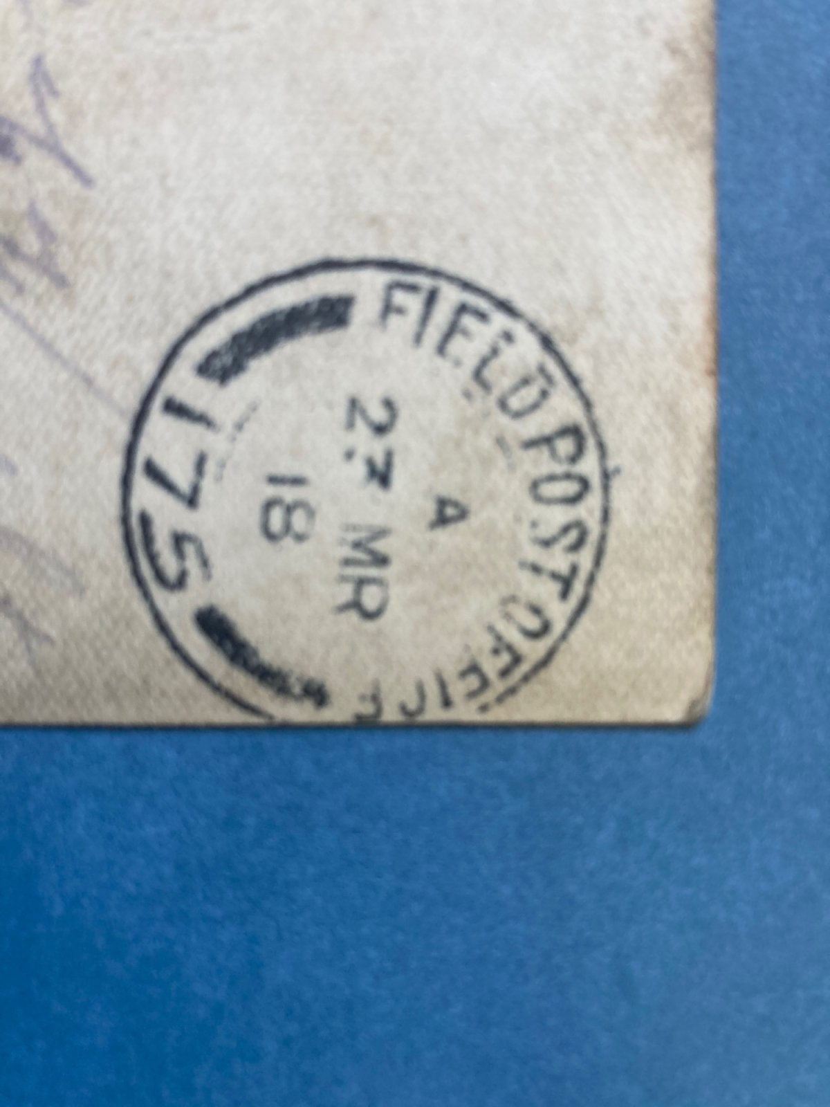 Where was this Field Post Office ? - Soldiers and their units - The ...