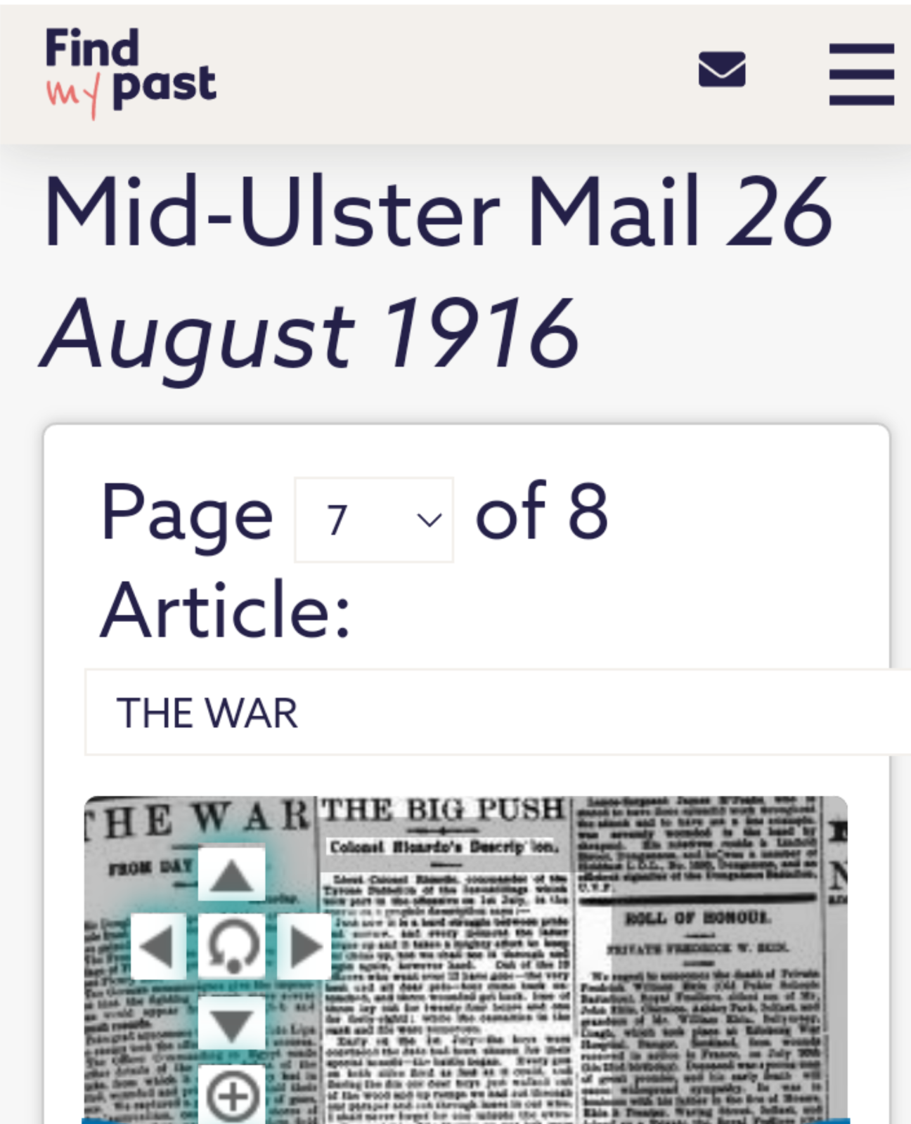 Sergeant Daniel Little, 13654 MM 9th Battalion Royal Inniskilling ...
