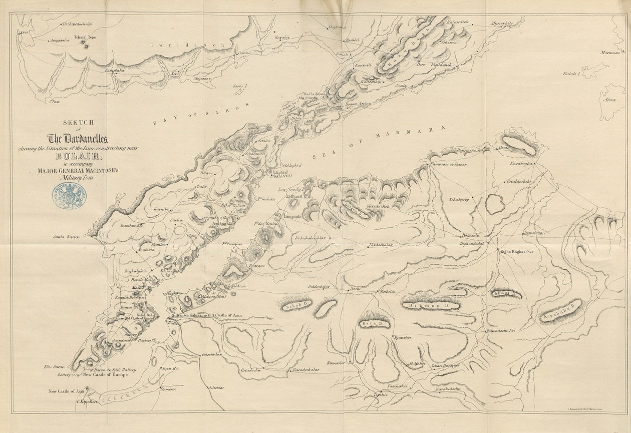 Ottoman Gallipoli Maps - Gallipoli - The Great War (1914-1918) Forum
