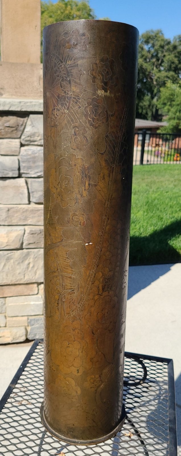 Possible Chinese Labour Corps Trench Art On German Shell - Other Great ...