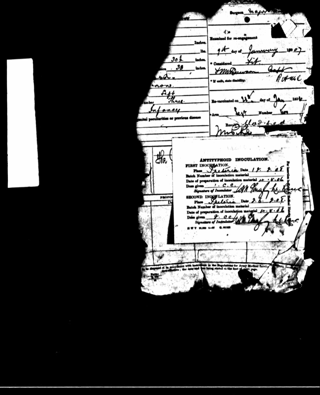 Quartermaster (Hon. Lieutenant) Henry Francis Douglas Dockrill, 2nd ...