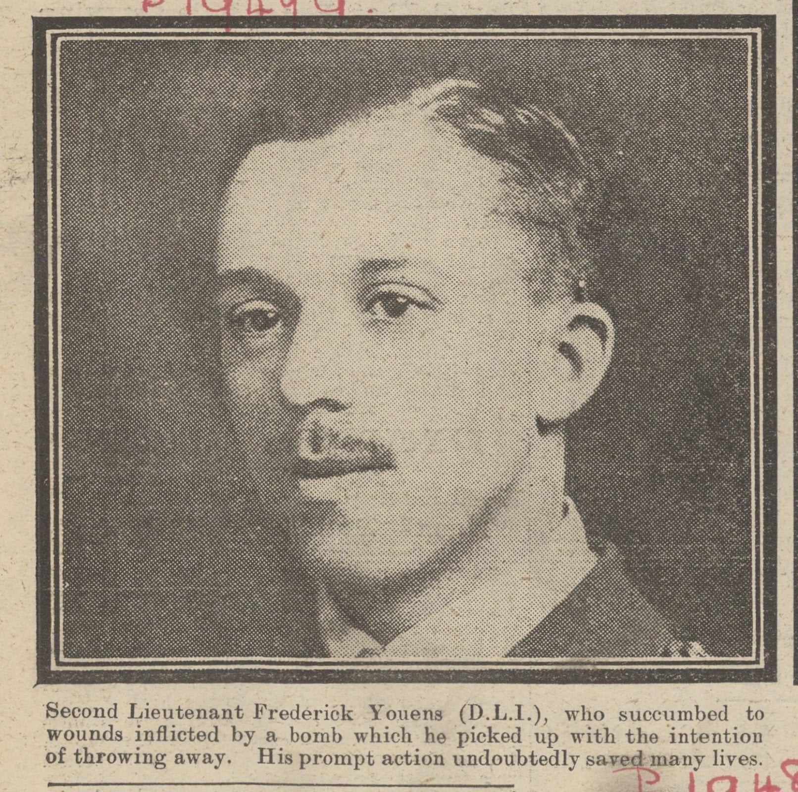 Frederick Youens VC - Soldiers and their units - The Great War (1914 ...