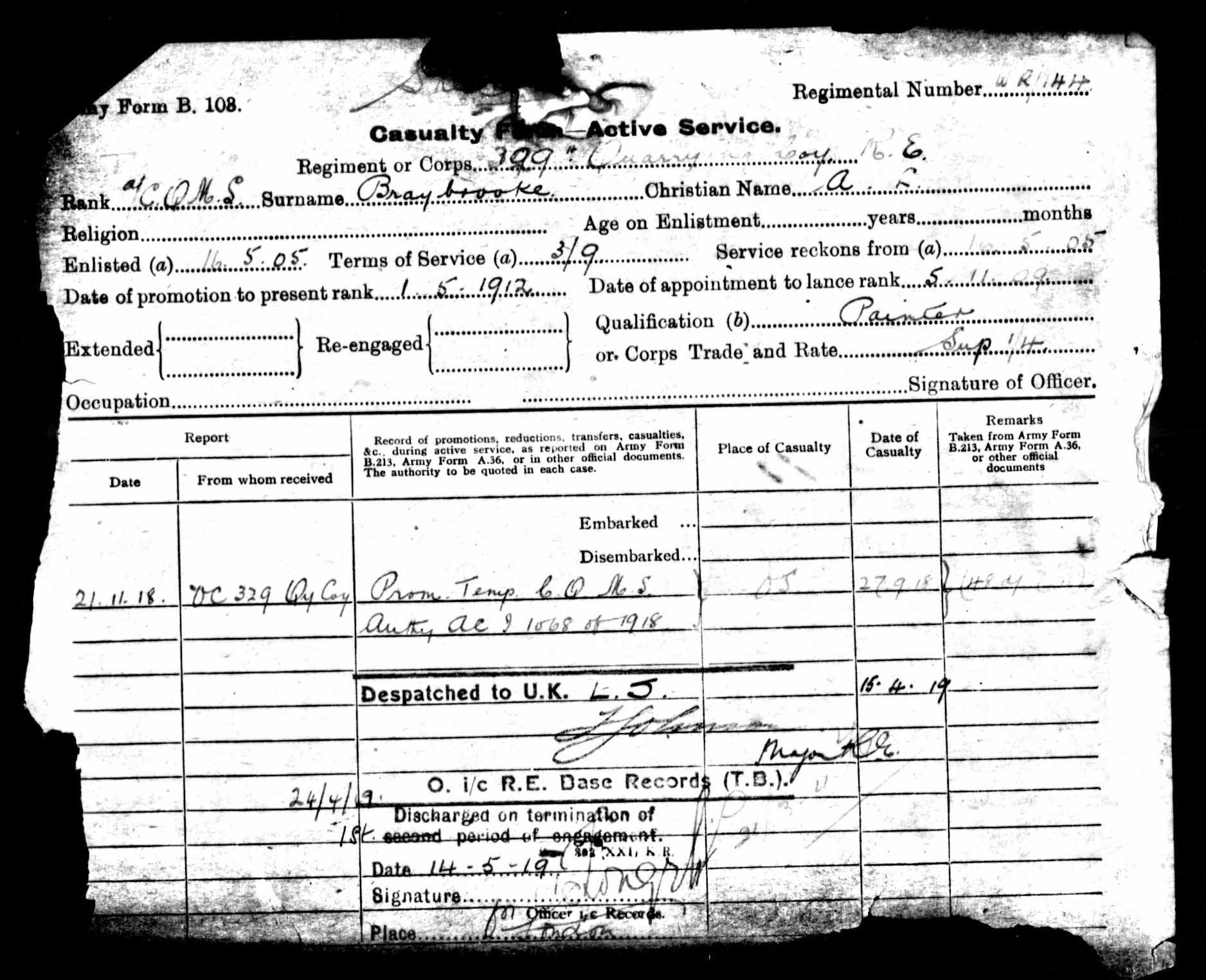 Making head or tail of a man's service - Soldiers and their units - The ...