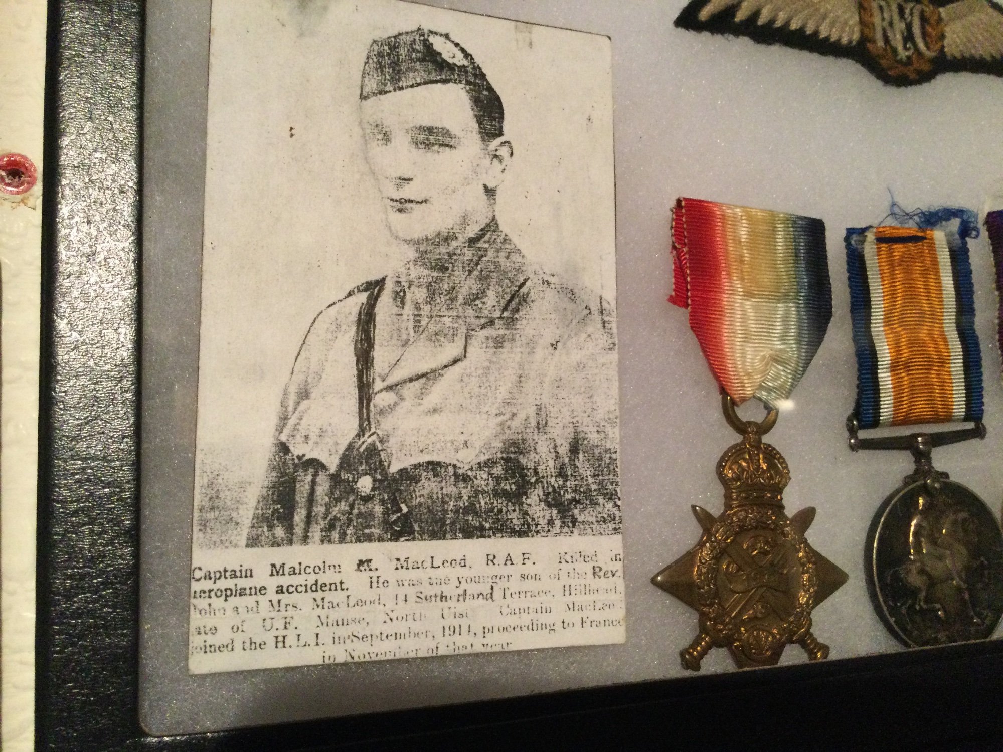 Captain Malcolm Macleod HLI & RAF - Air personnel and the war in the ...