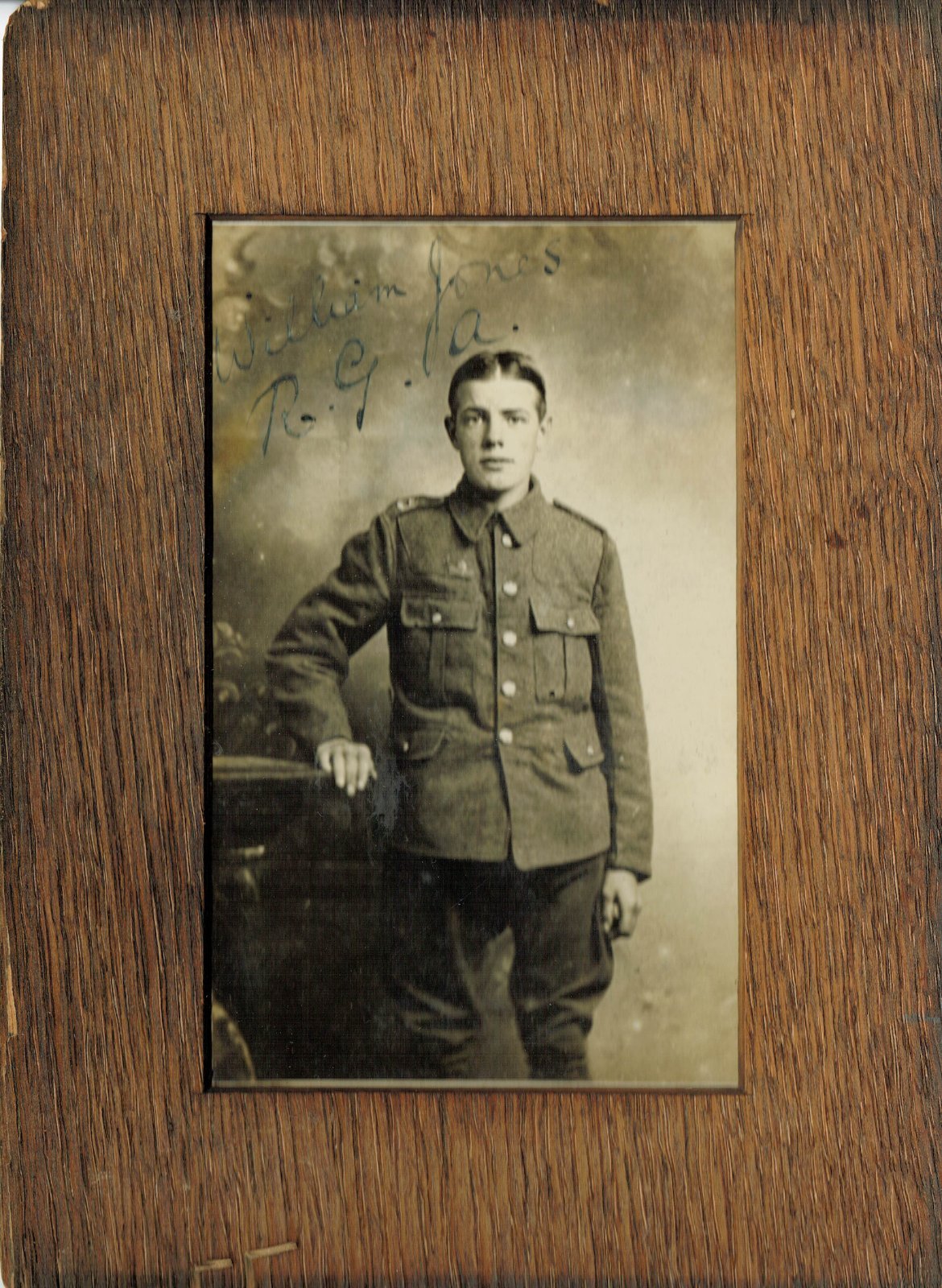 Gunner William Jones, 217th Siege Battery - Soldiers and their units ...