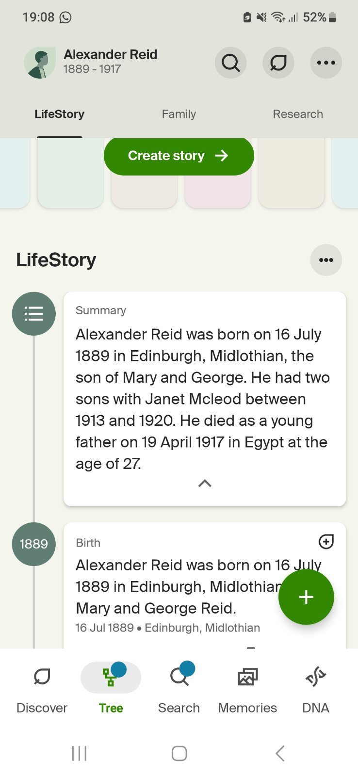 Pte Alexander Reid A&SH - Soldiers and their units - The Great War ...