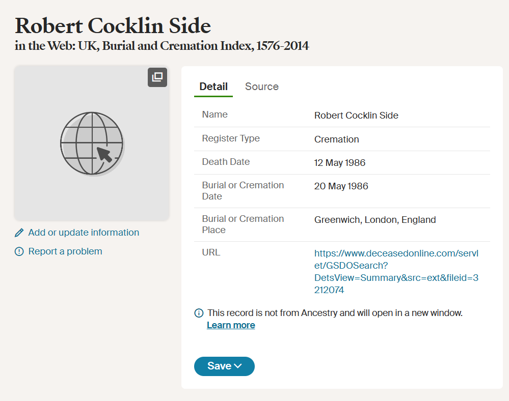 251232, AC2 Robert Cocklin Side RAF - Air personnel and the war in the ...