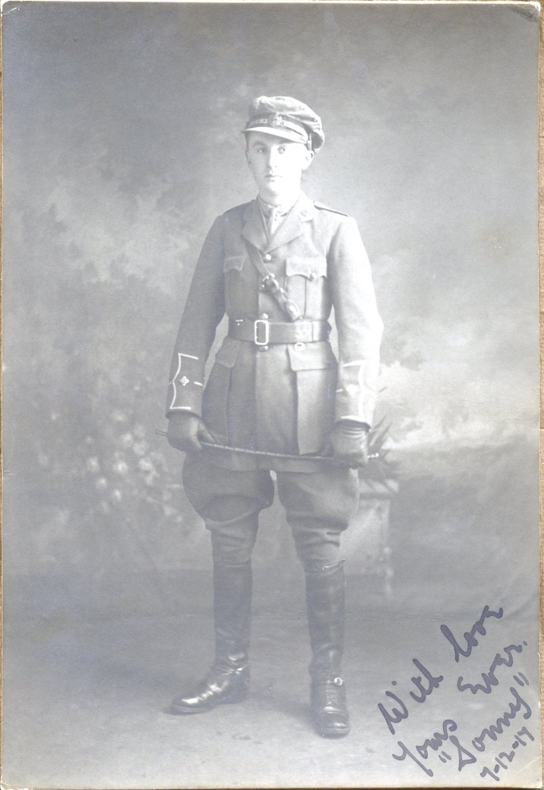 Leslie Walter Young, Dorset, Cavalry, MGC, France. - Soldiers and their ...