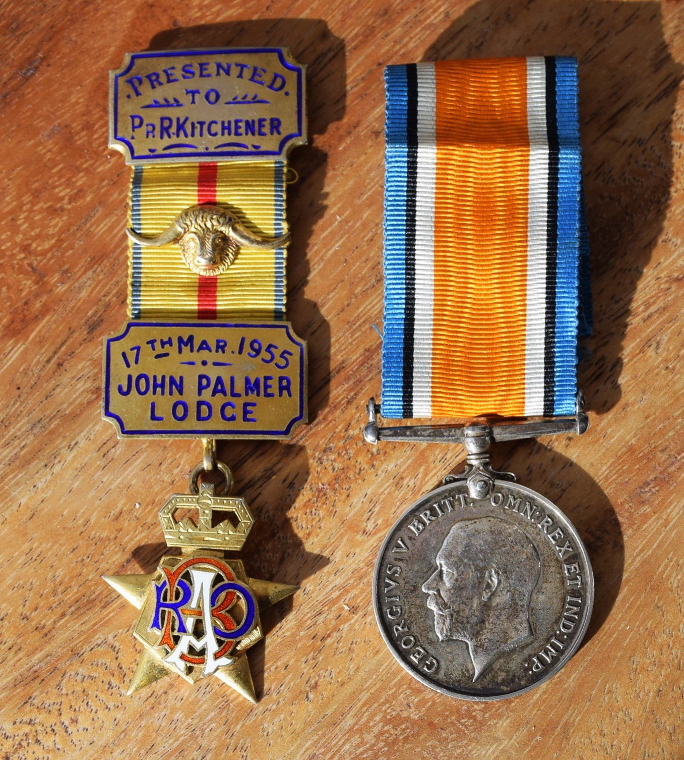 Pte. George Harold Kitchener 51492 11th Suffolk Regt. & GS/75827 7th ...