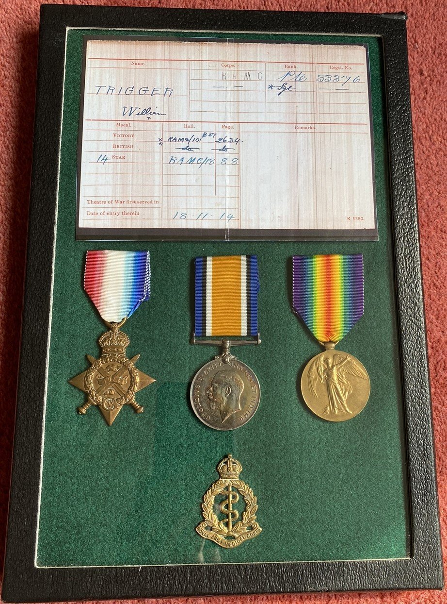 RAMC Soldier - Sgt. William Trigger - Soldiers and their units - The ...