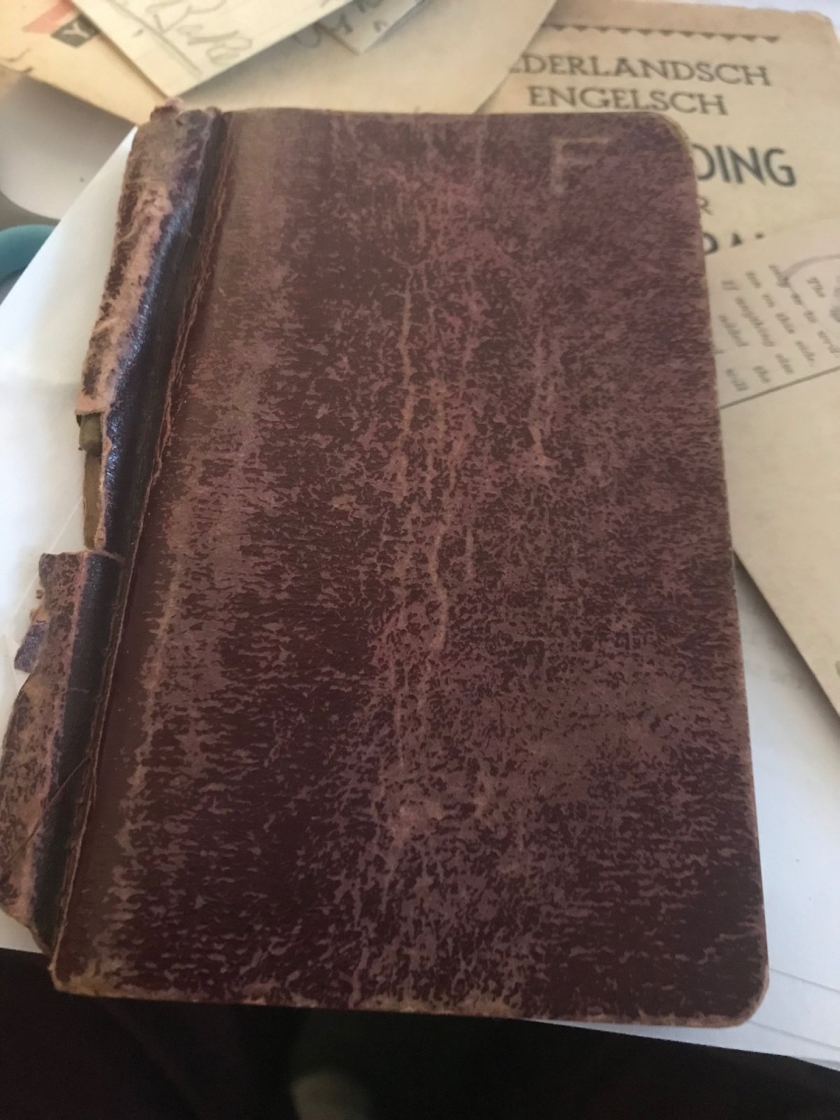 This diary ? came with letters too 385032 Fletcher is this short hand ...