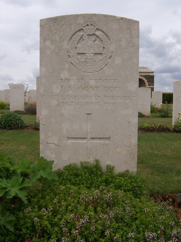 Pte Henry Alban Ormerod - 1st/4th Bn. East Lancashire Regiment ...