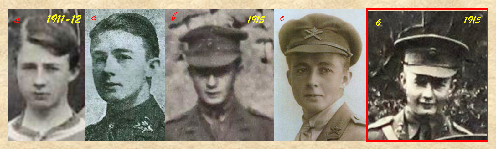 Help identifying officers in group photo of 2/5th Lancs Fus in Bedford ...