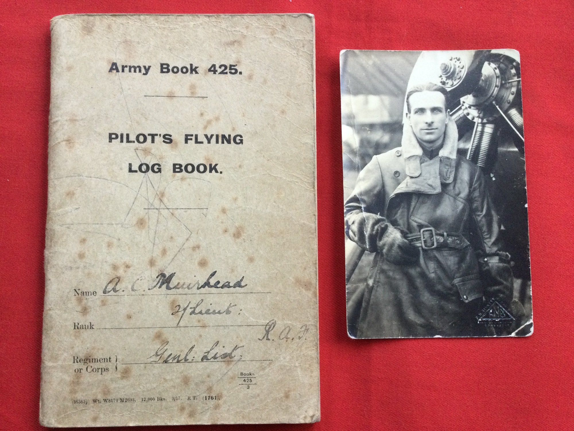 A C Muirhead RAF - Air personnel and the war in the air - The Great War ...