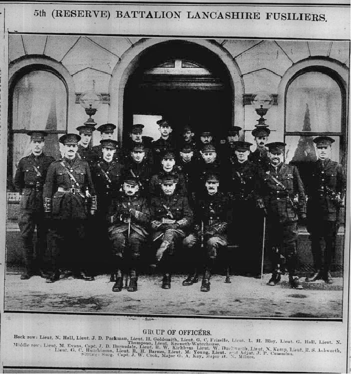 Where we are with identifying the men in a group photo of the 2/5th LF ...