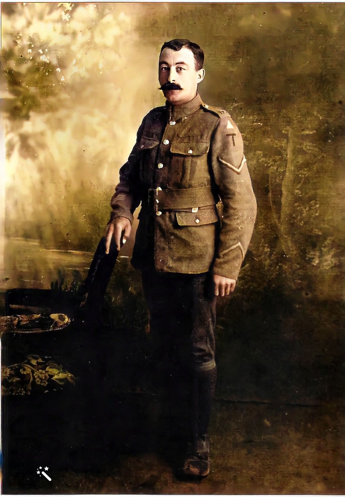 WW1 Soldier Richard Leonard - Soldiers and their units - The Great War ...