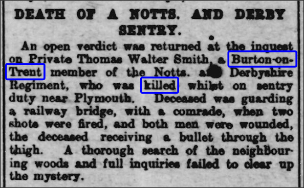 "Death penny" inquiry - Soldiers and their units - The Great War (1914 ...