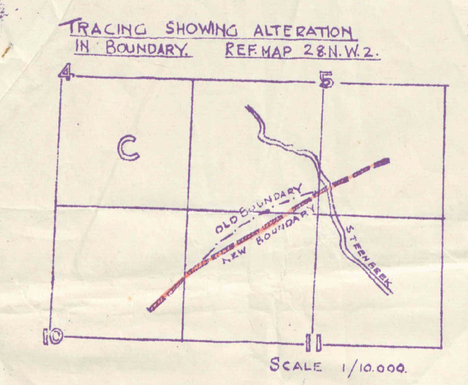 Passchendaele yellow red blue line on map (Sussex ) Help for location ...