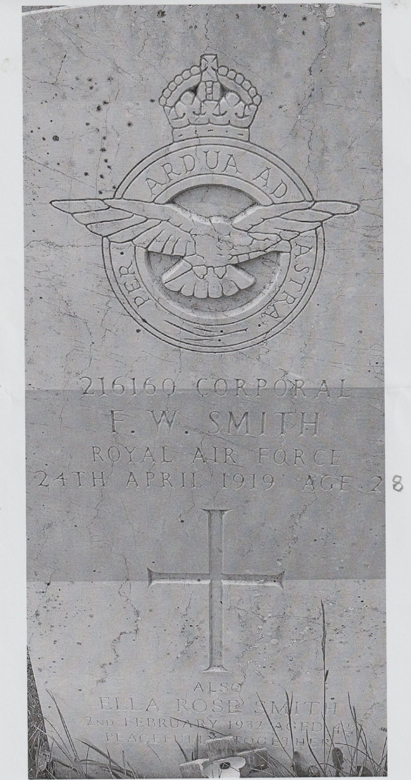 Corporal F.W. Smith RNAS/RAF - Air personnel and the war in the air ...