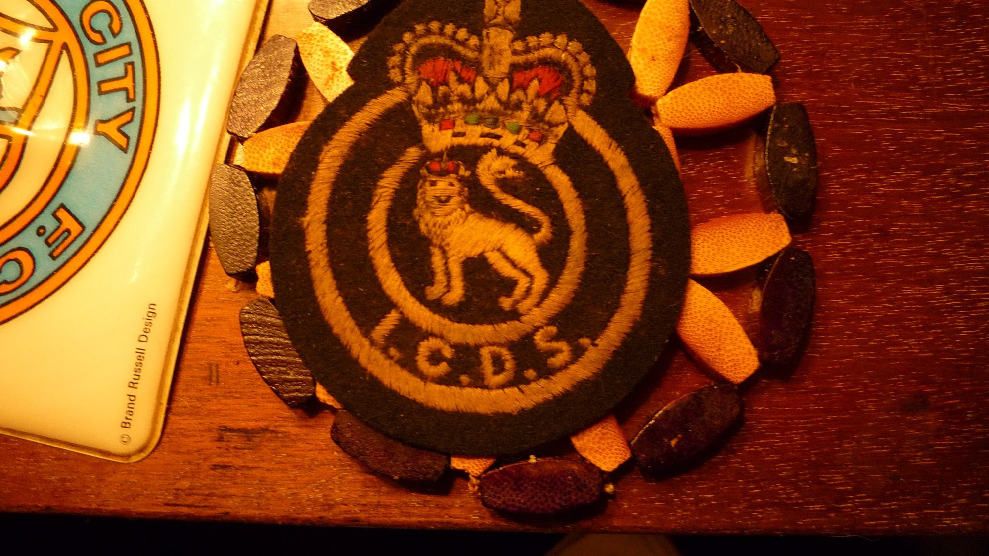 ICDS cloth badge - Uniforms,Cap Badges and Insignia - The Great War ...