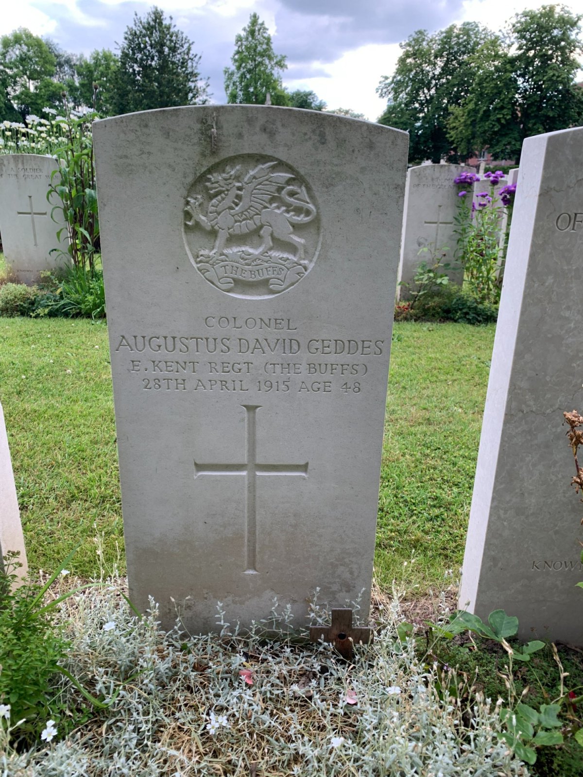 Colonel or Lt.Col Geddes ? - The Western Front - The Great War (1914 ...