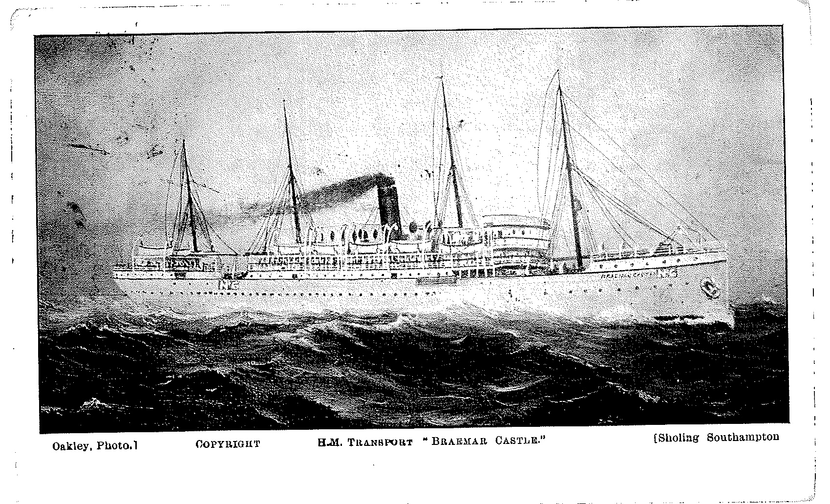 Braemar Castle - Page 2 - Sailors, navies and the war at sea - The ...