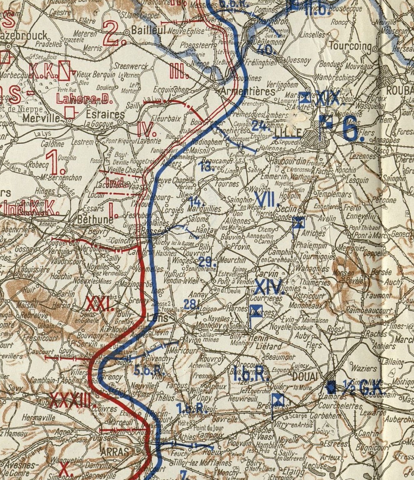 German trench maps - Artois sector - Documents - Requests and Offers ...