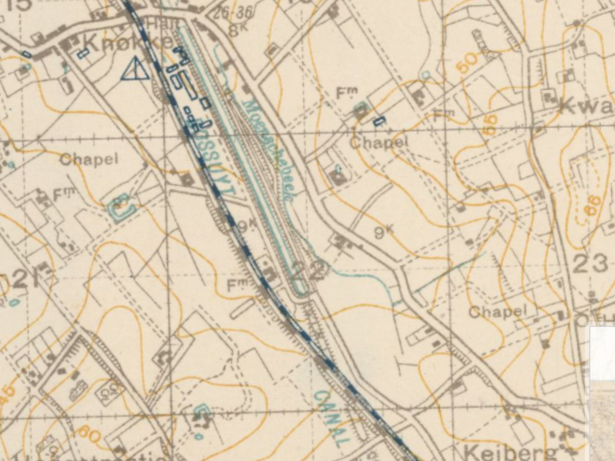 Crossing the Cambrai-Essuyt Canal. - The Western Front - The Great War ...