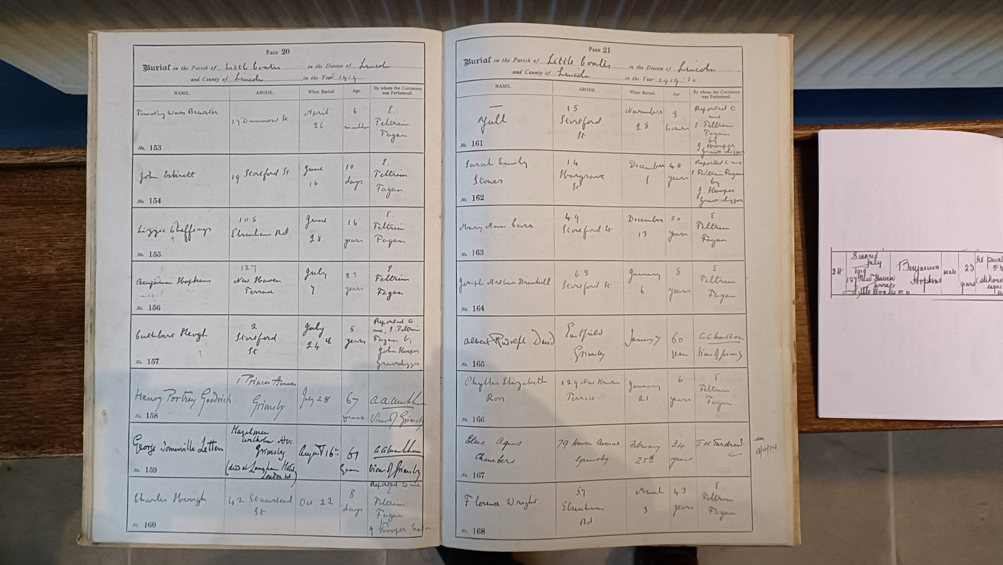 348616 Lance Corporal Benjamin Hopkins - Possible non-commemorations ...