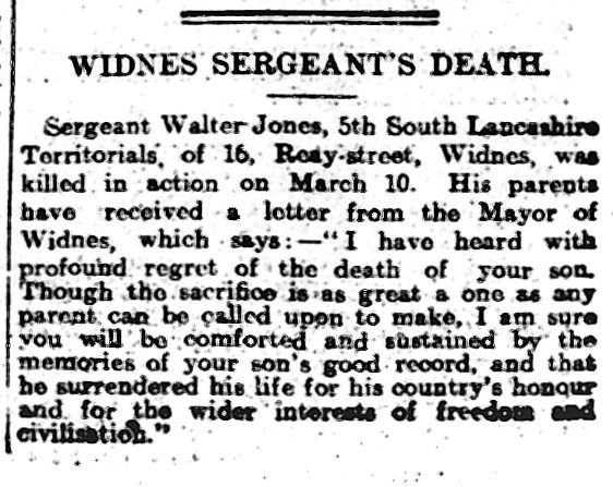 Sergeant 204 Walter Jones South Lancashire Regiment - Soldiers and ...