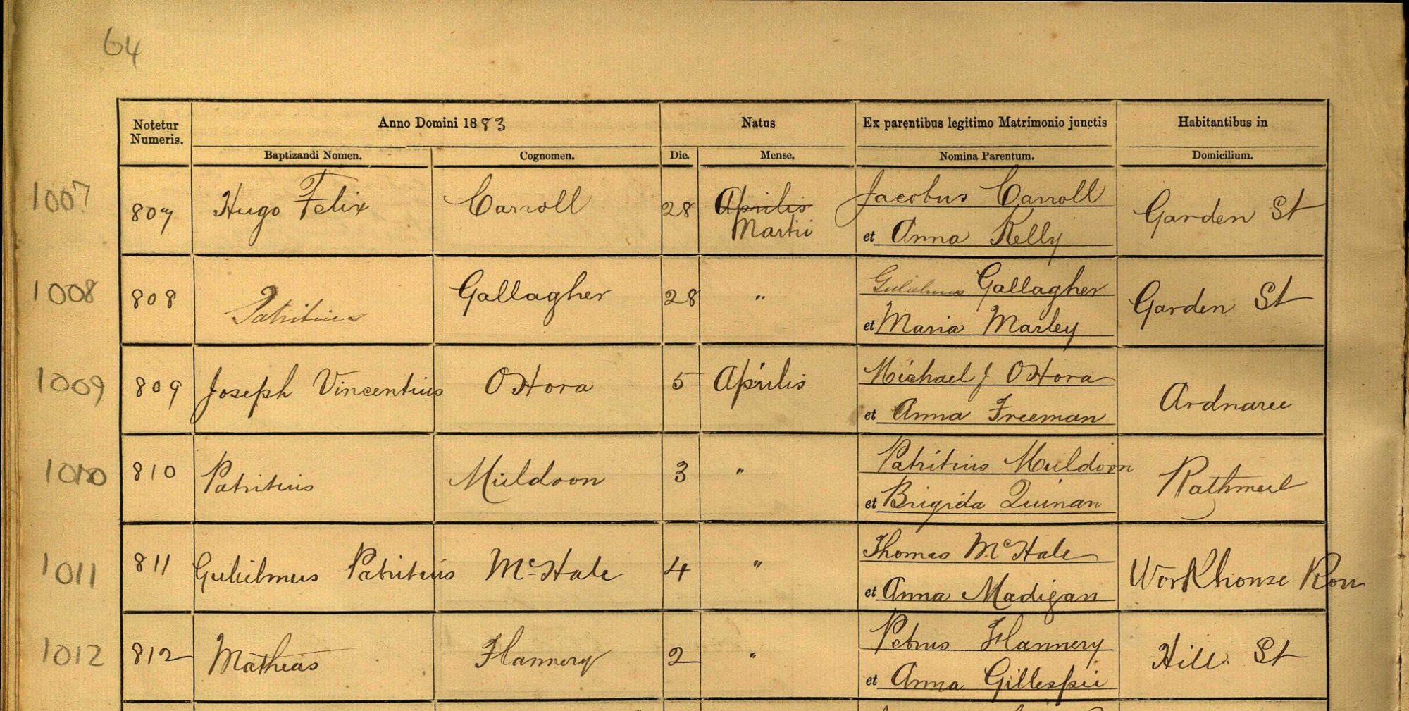 Private Martin Flannery, born Ballina, Co Mayo, Royal Army Medical ...