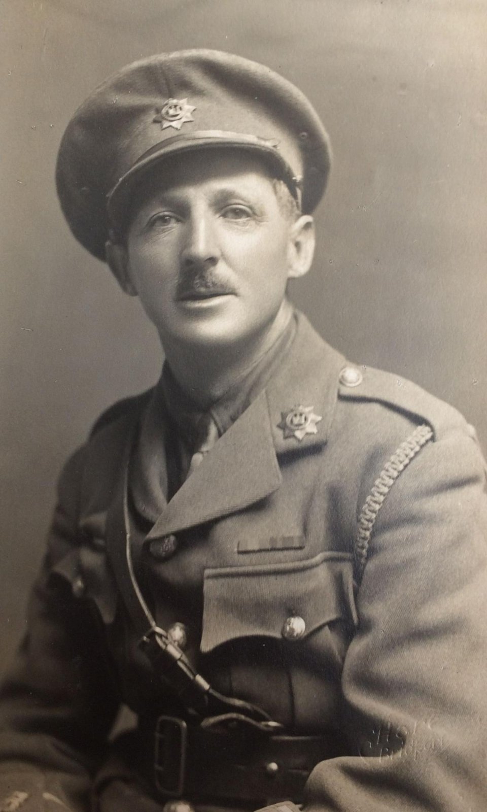 Sidney Thompson Stephens (late Lt Cdr RN) 2nd Lieut Devonshire Regt DCM ...