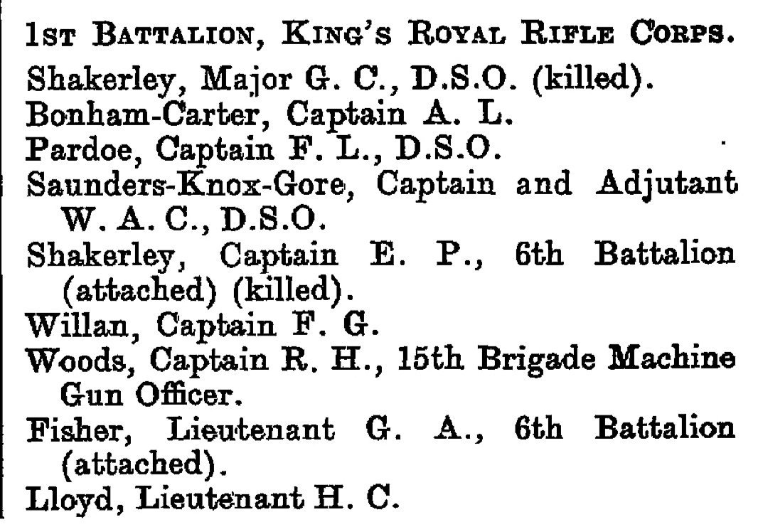 Captain Wood - Soldiers and their units - The Great War (1914-1918) Forum
