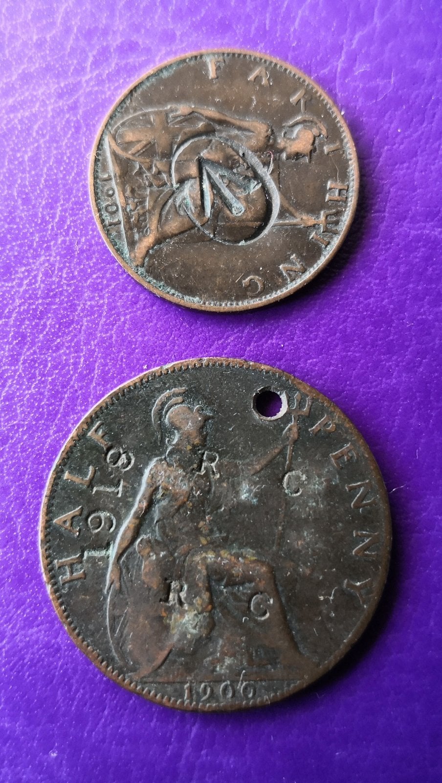 Stamped Victorian coins - Other Great War Chat - The Great War (1914 ...